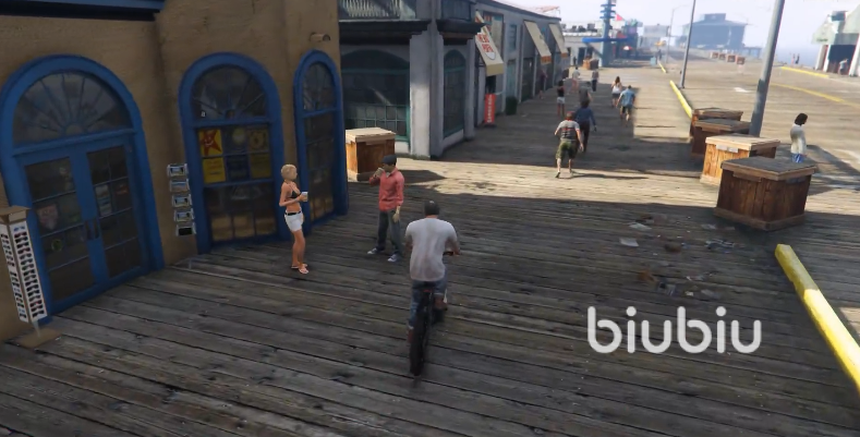 gta5跟路人互动哪个键 gta5跟路人互动的方法介绍_biubiu加速器