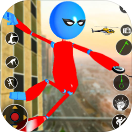 Rope Flying Stickman Rescue 3D加速器_Rope Flying Stickman Rescue 3D加速器免费下载 ...