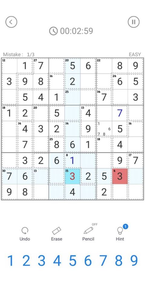 Killer Sudoku : Number Puzzles加速器_Killer Sudoku : Number Puzzles加速器免费下载_biubiu加速器