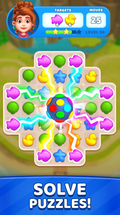 Fun Town 3D: Match 3 Games加速器_Fun Town 3D: Match 3 Games加速器免费下载_biubiu加速器